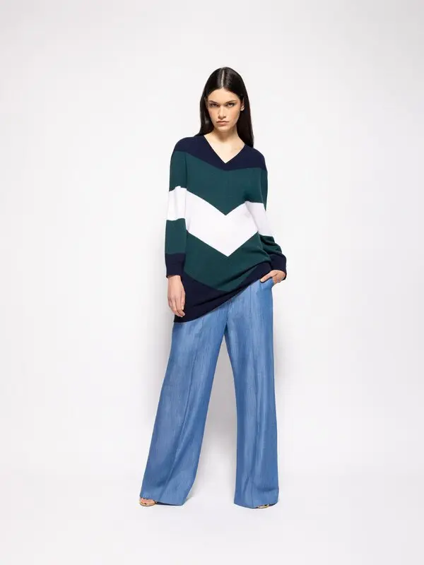 PAULA Myrio Salute Oversized Cashmere Top - Black