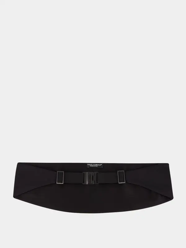Dolce & Gabbana Silk Satin Cummerbund
