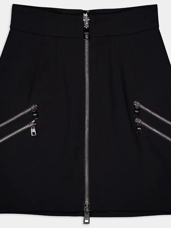 Dolce & Gabbana Mini Skirt With Zipper