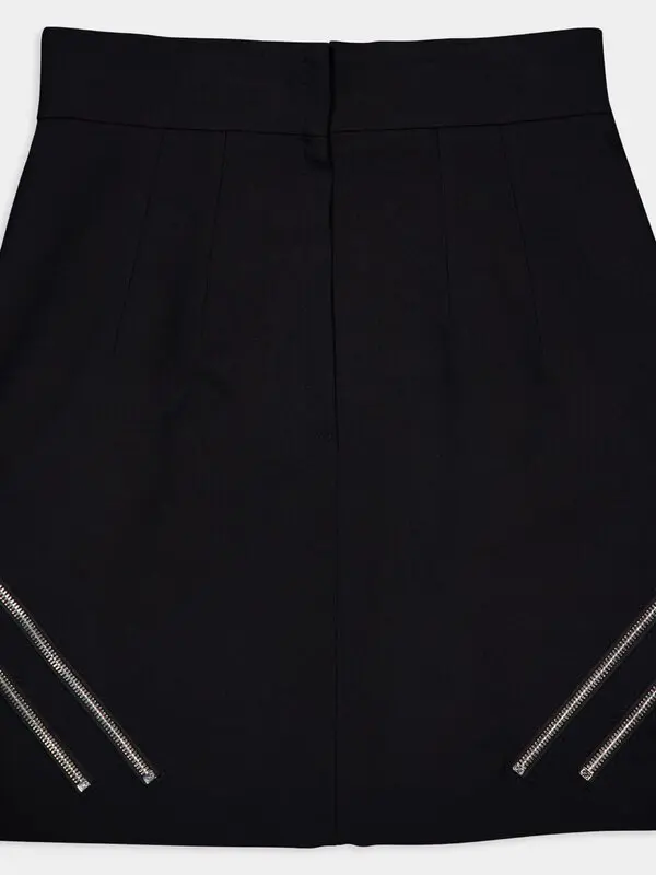 Dolce & Gabbana Mini Skirt With Zipper
