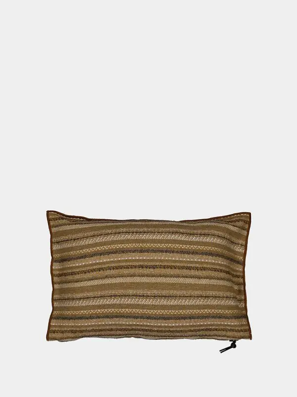 Maison De Vacances Santa Fe Striped Cushion - Brown