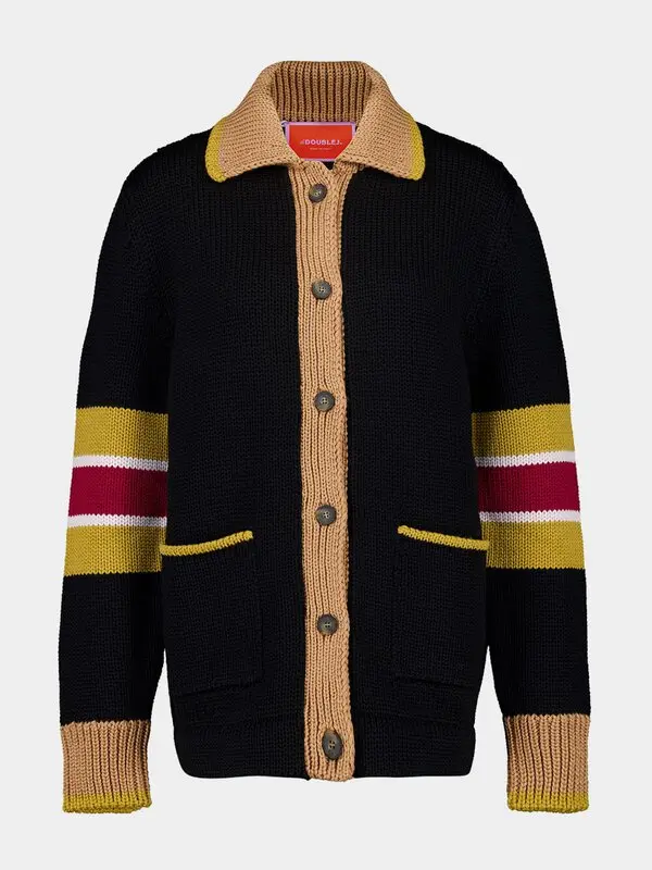 La DoubleJ No Fuss Wool Cardigan