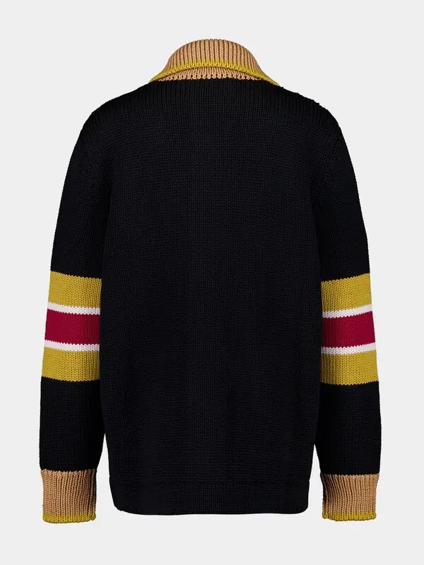La DoubleJ No Fuss Wool Cardigan