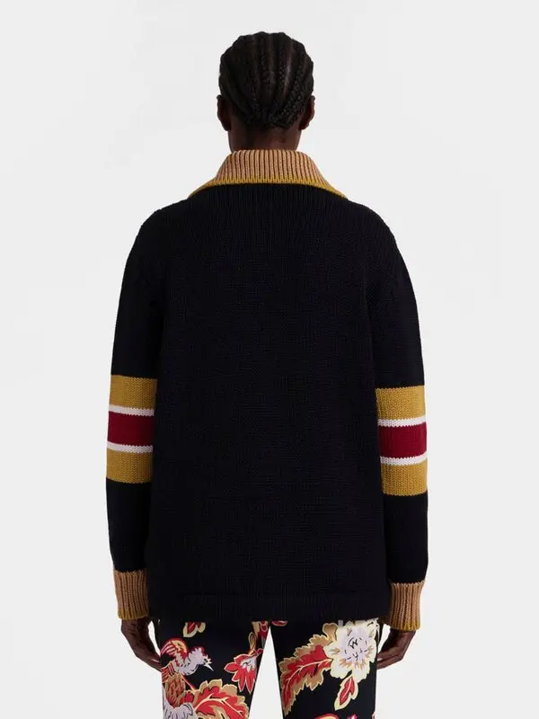 La DoubleJ No Fuss Wool Cardigan