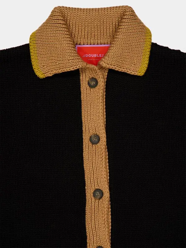 La DoubleJ No Fuss Wool Cardigan