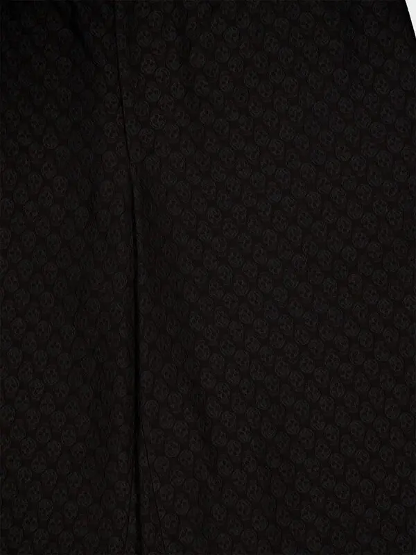Alexander McQueen Skull Jacquard Shorts - Black