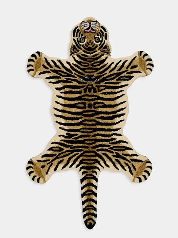 DOING GOODS Large Drowsy Tiger Rug - Brown