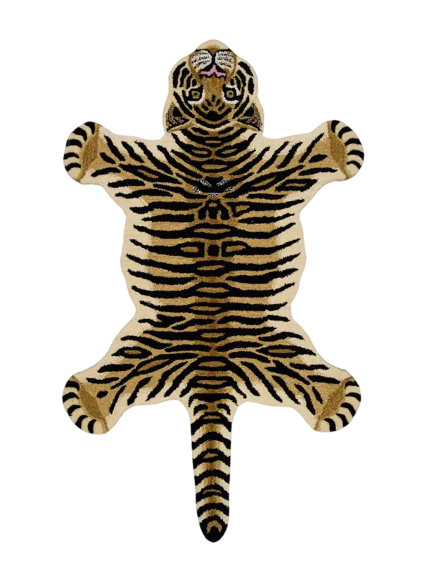 DOING GOODS Large Drowsy Tiger Rug - Brown