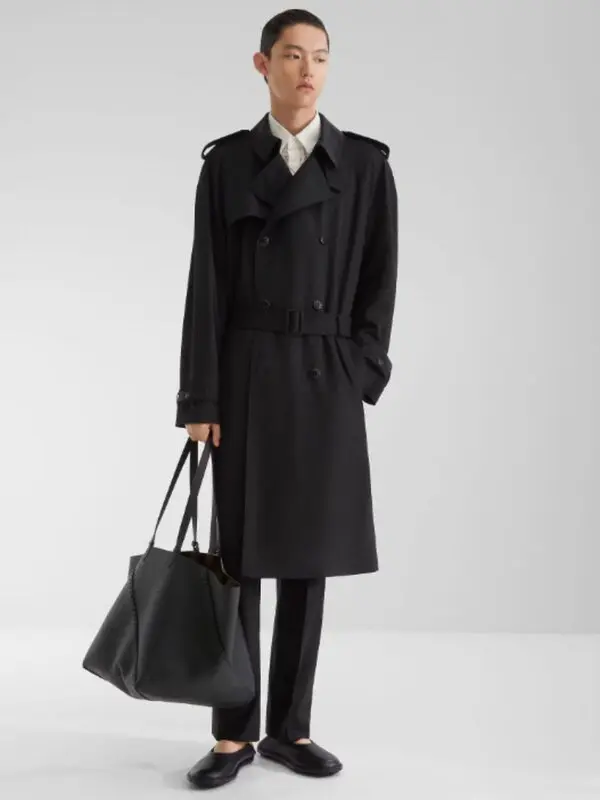 Fendi Selleria Diagonal Shopper Large - Black