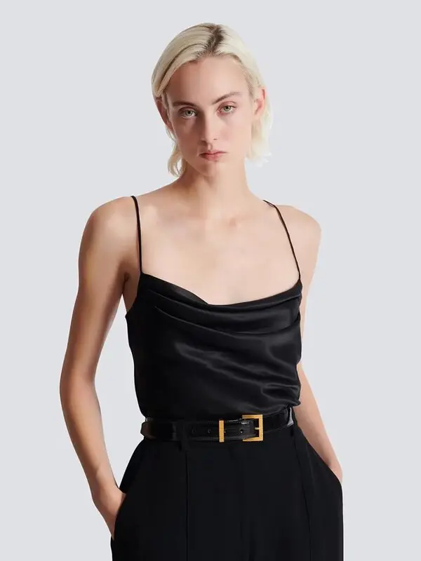Balmain Patent Leather Perfume Belt