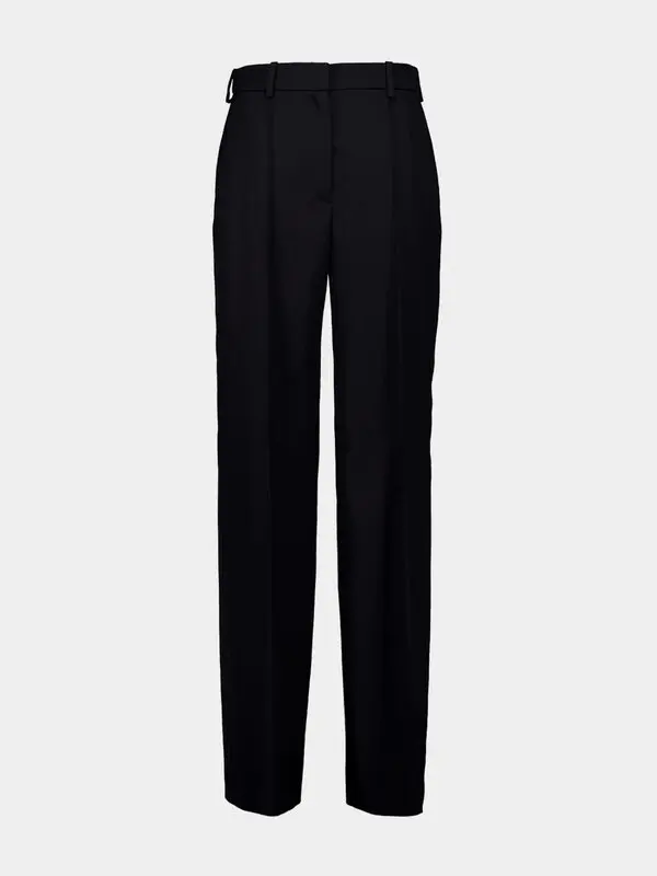 Balmain Tailored Grain De Poudre Trousers
