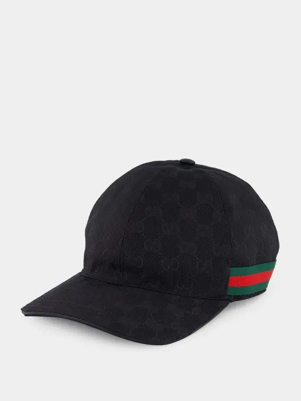 Gucci Gg Baseball Hat - Black