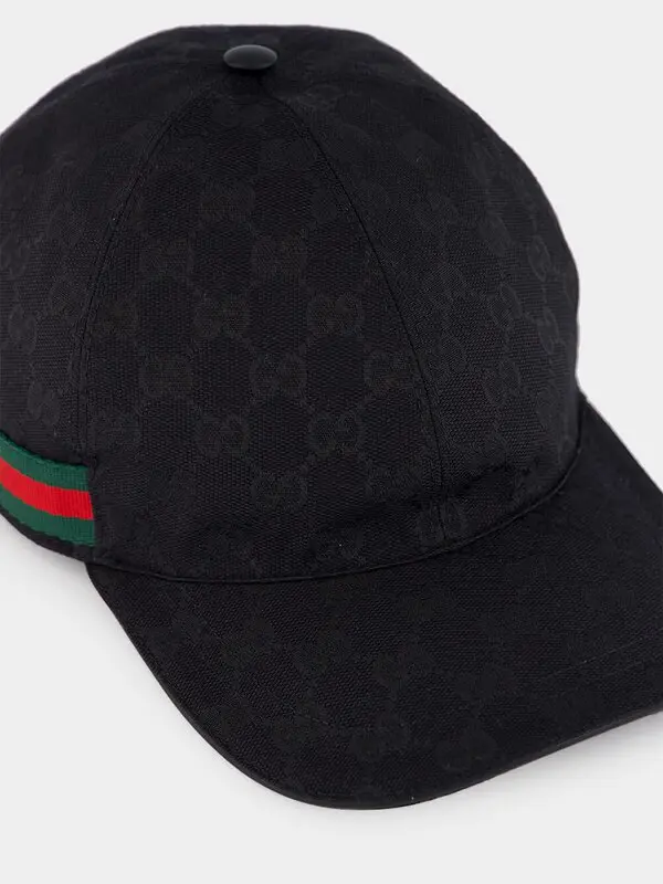 Gucci Gg Baseball Hat - Black