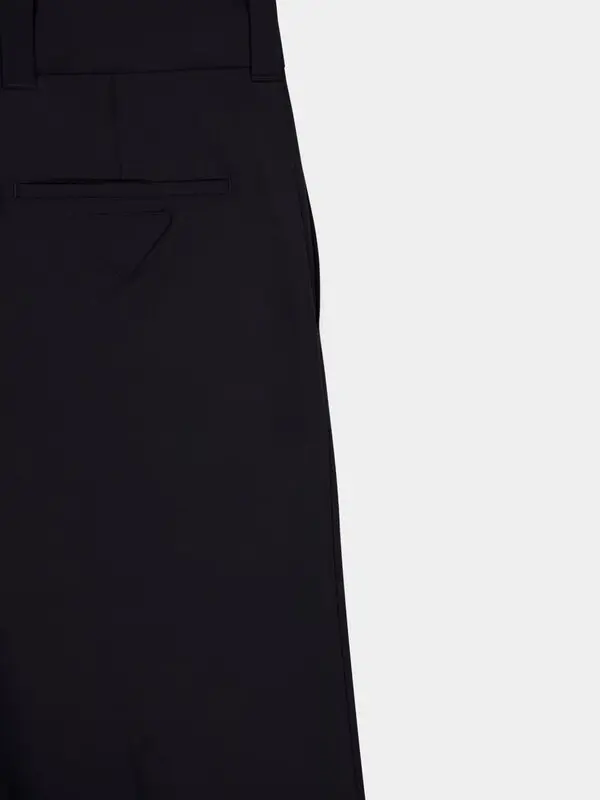 Prada Wool Blend Extra-slim Fit Trousers