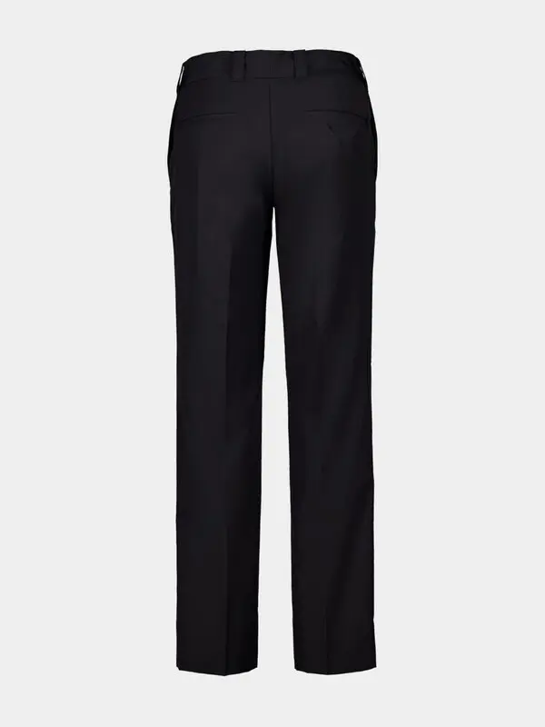 Prada Wool Blend Extra-slim Fit Trousers