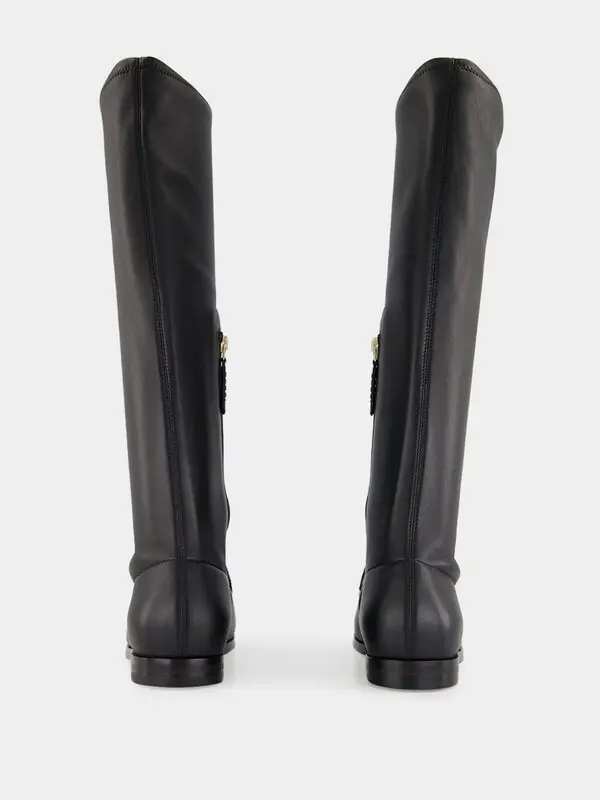 Gucci Jordaan Leather Boot - Black