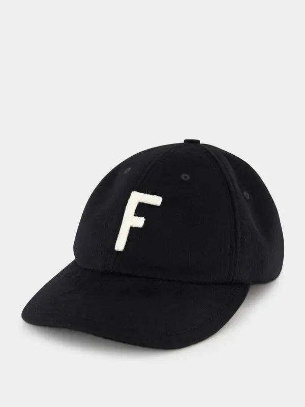 Fear Of God Wool Baseball Cap - Black