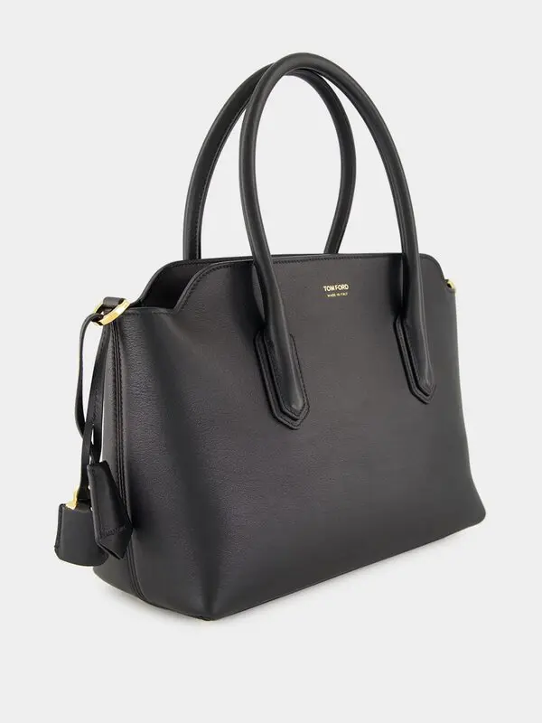 TOM FORD Medium Grain Leather Handbag