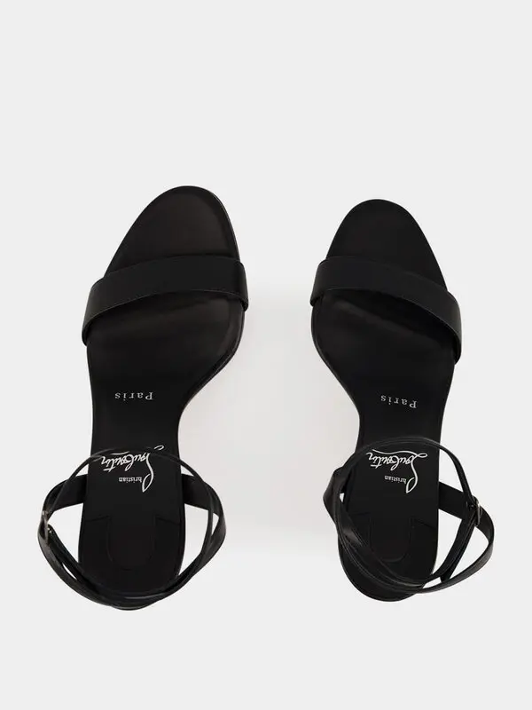 CHRISTIAN LOUBOUTIN Miss Z 80 Strappy Leather Sandals