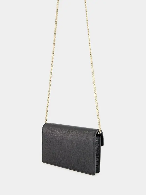 Gucci Dionysus Wallet On Chain - Black