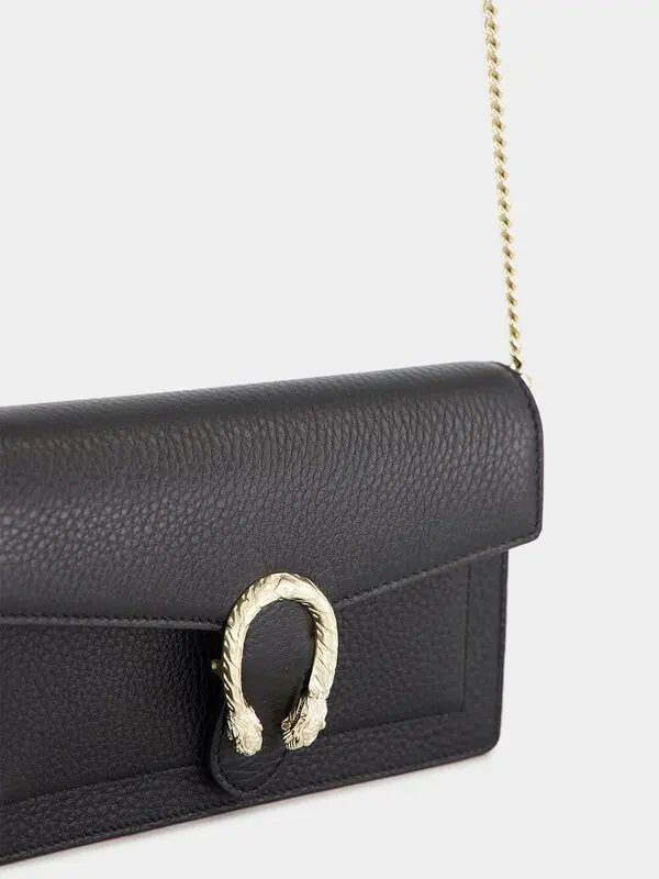 Gucci Dionysus Wallet On Chain - Black