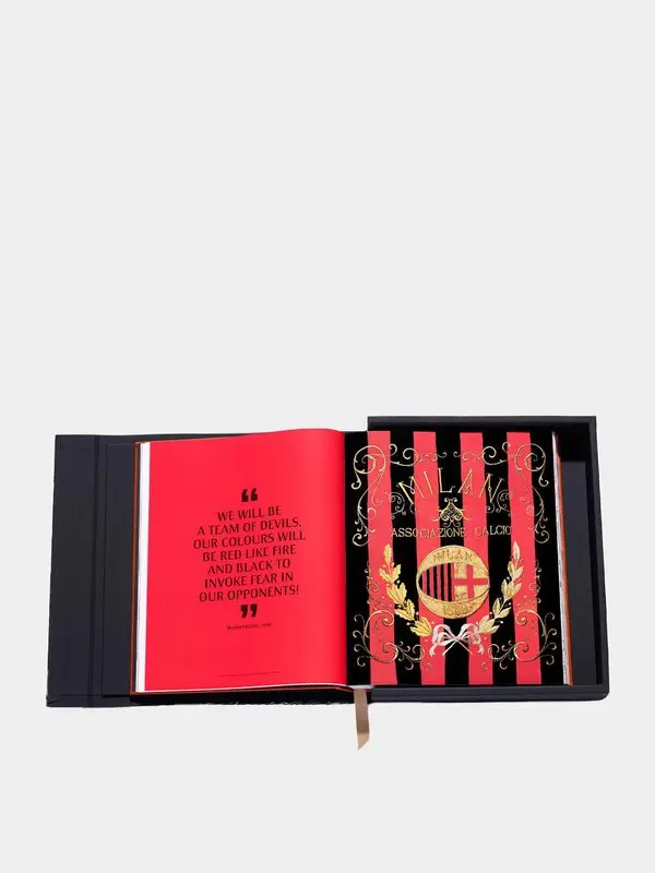 Assouline Ac Milan Hardcover Book