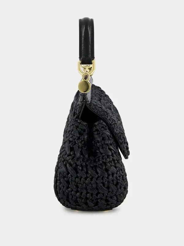Dolce & Gabbana Sicily Crochet Mini Bag - Black