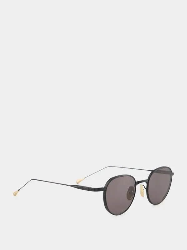 LUNETTERIE GÉNÉRALE Café Racer Round Sunglasses