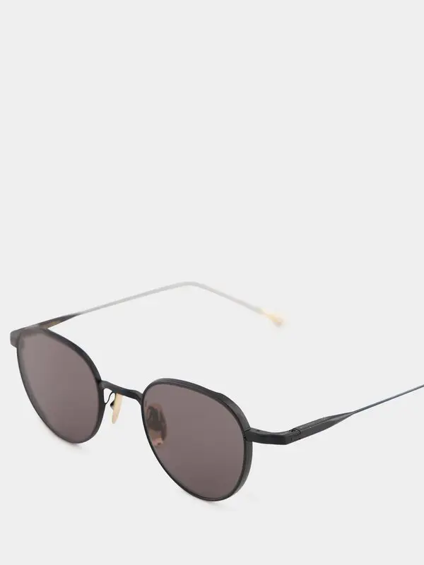 LUNETTERIE GÉNÉRALE Café Racer Round Sunglasses