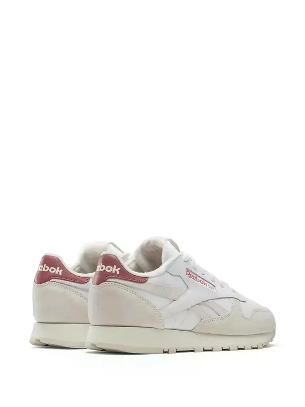 REEBOK Perforated Leather Sneakers - White