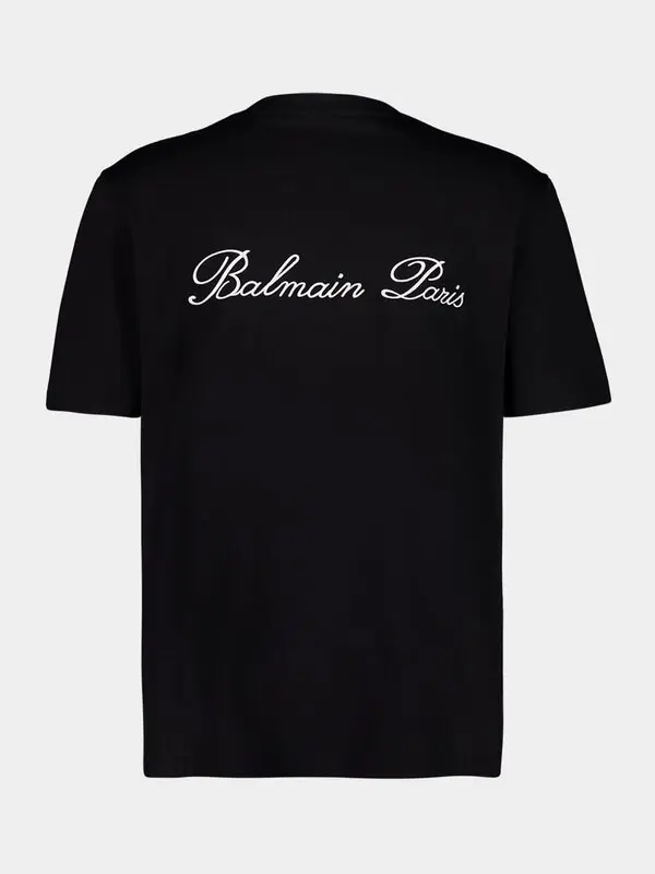 Balmain Embroidered Signature T-shirt
