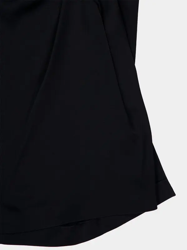 Stella McCartney Gathered Satin Midi Skirt