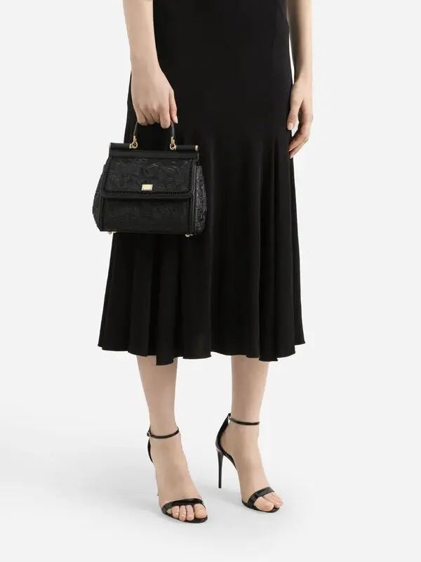 Dolce & Gabbana Medium Sicily Nappa Handbag