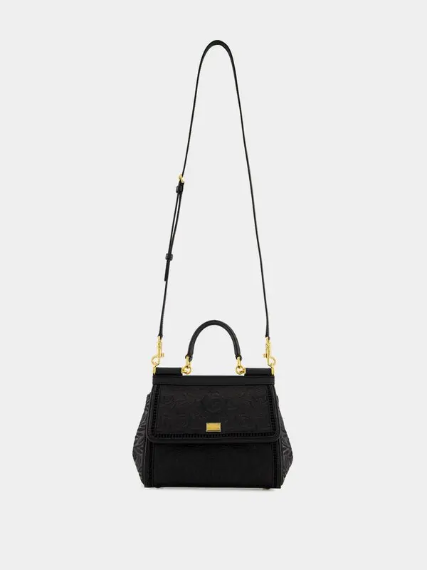 Dolce & Gabbana Medium Sicily Nappa Handbag