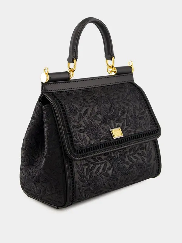 Dolce & Gabbana Medium Sicily Nappa Handbag