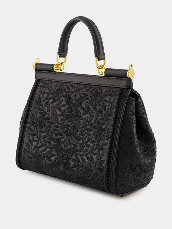 Dolce & Gabbana Medium Sicily Nappa Handbag