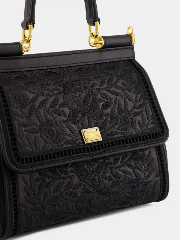 Dolce & Gabbana Medium Sicily Nappa Handbag