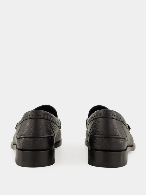 Fendi Ff Metal Selleria Loafers