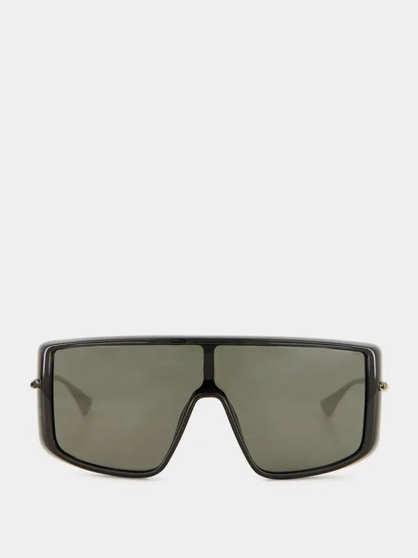Alexander McQueen T-bar Visor Sunglasses