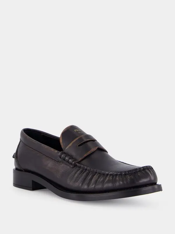 Prada Leather Loafers