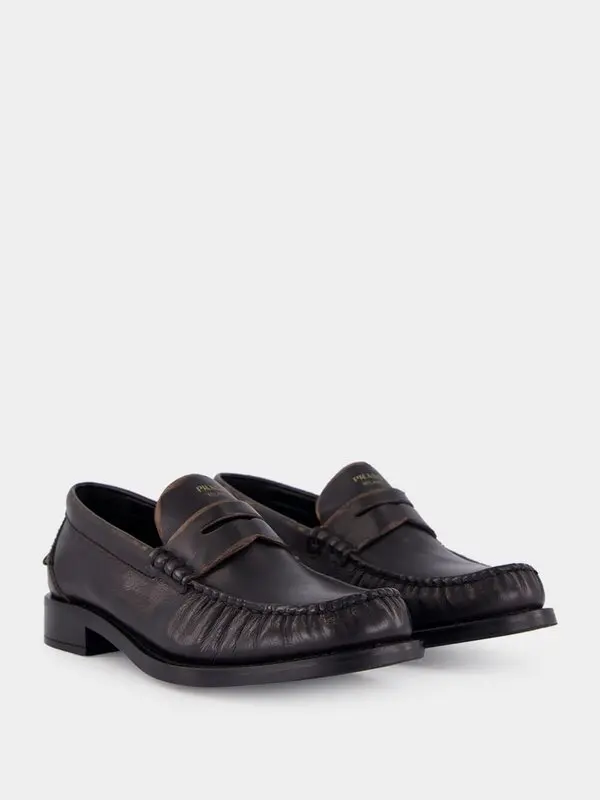 Prada Leather Loafers