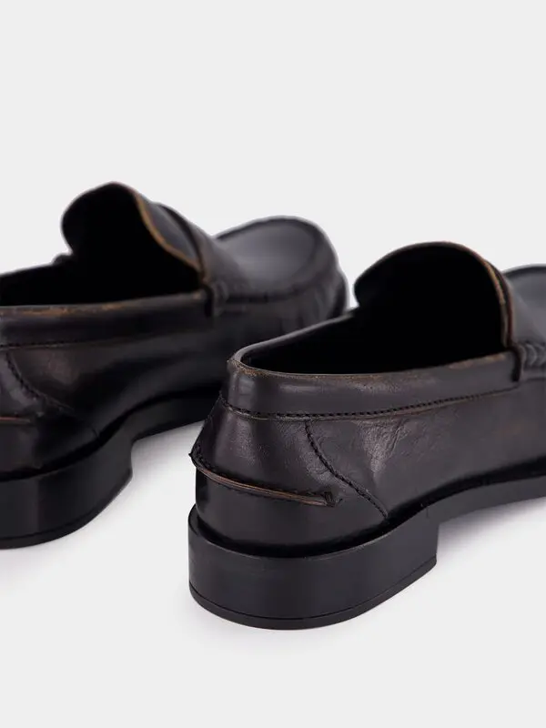 Prada Leather Loafers