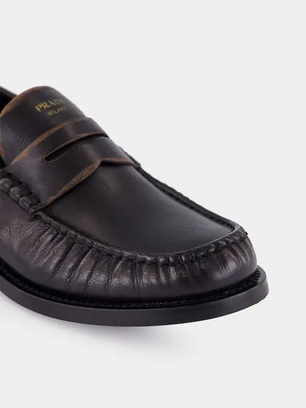 Prada Leather Loafers