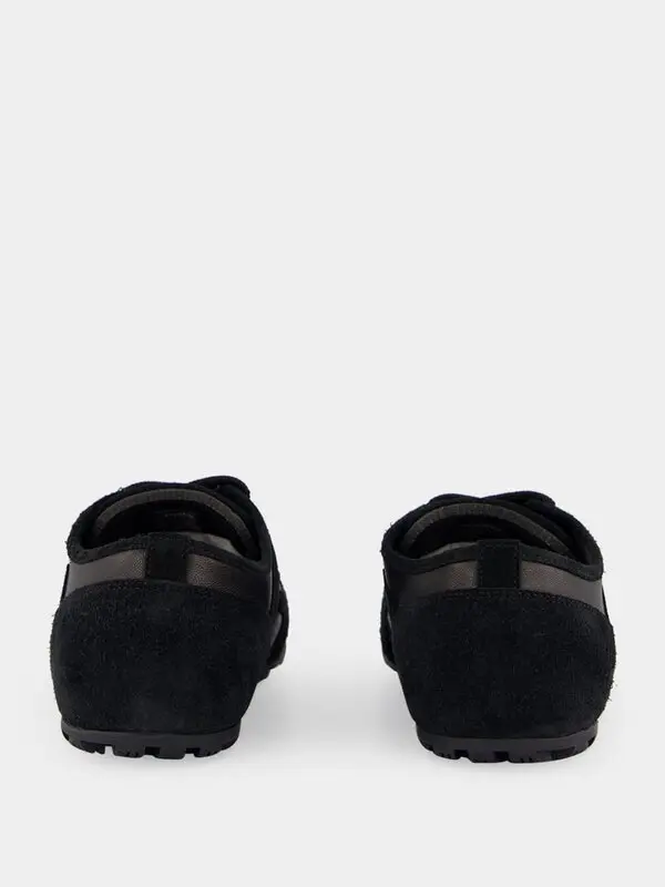Balmain Racer 45 Leather Trainers - Black