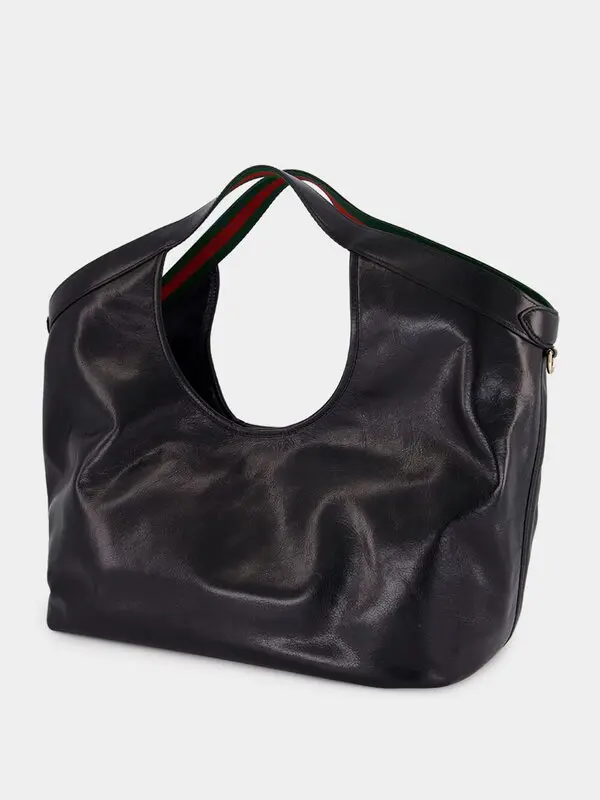 Gucci Giglio Large Tote Bag - Black