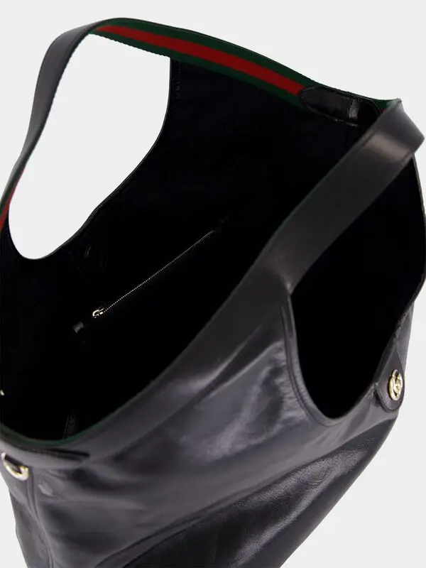 Gucci Giglio Large Tote Bag - Black