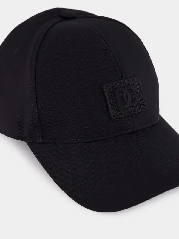 Dolce & Gabbana Drill Baseball Cap - Black