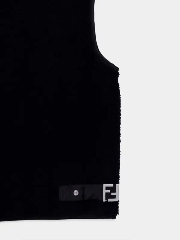 Fendi Virgin Wool Teddy Vest