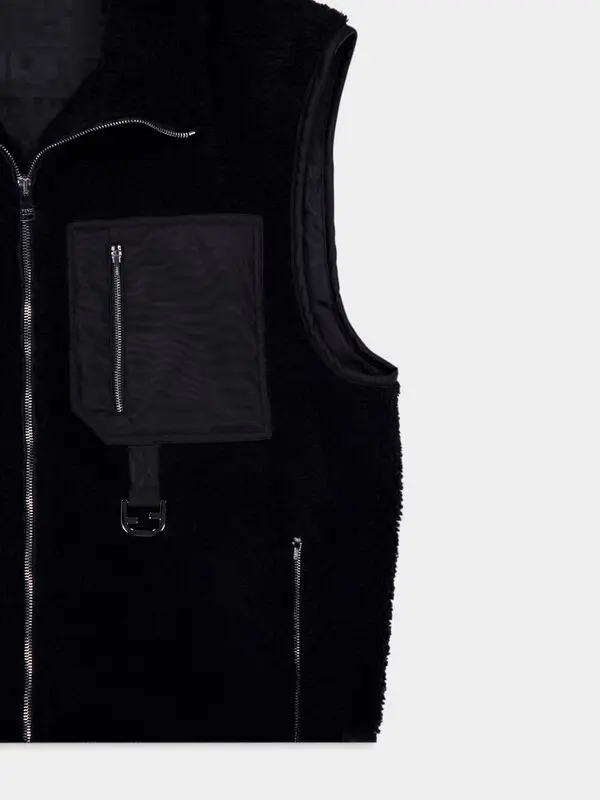 Fendi Virgin Wool Teddy Vest