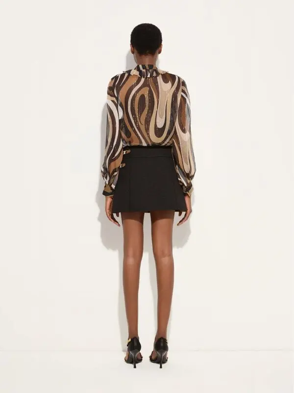 Emilio Pucci Wool Mini Skirt